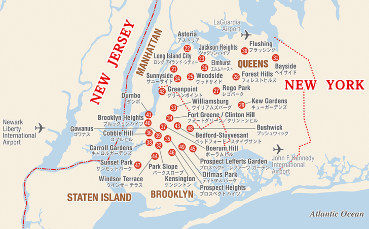 NY30_ch07_jukyo_Queens_Brooklyn_map | ニューヨーク便利帳
